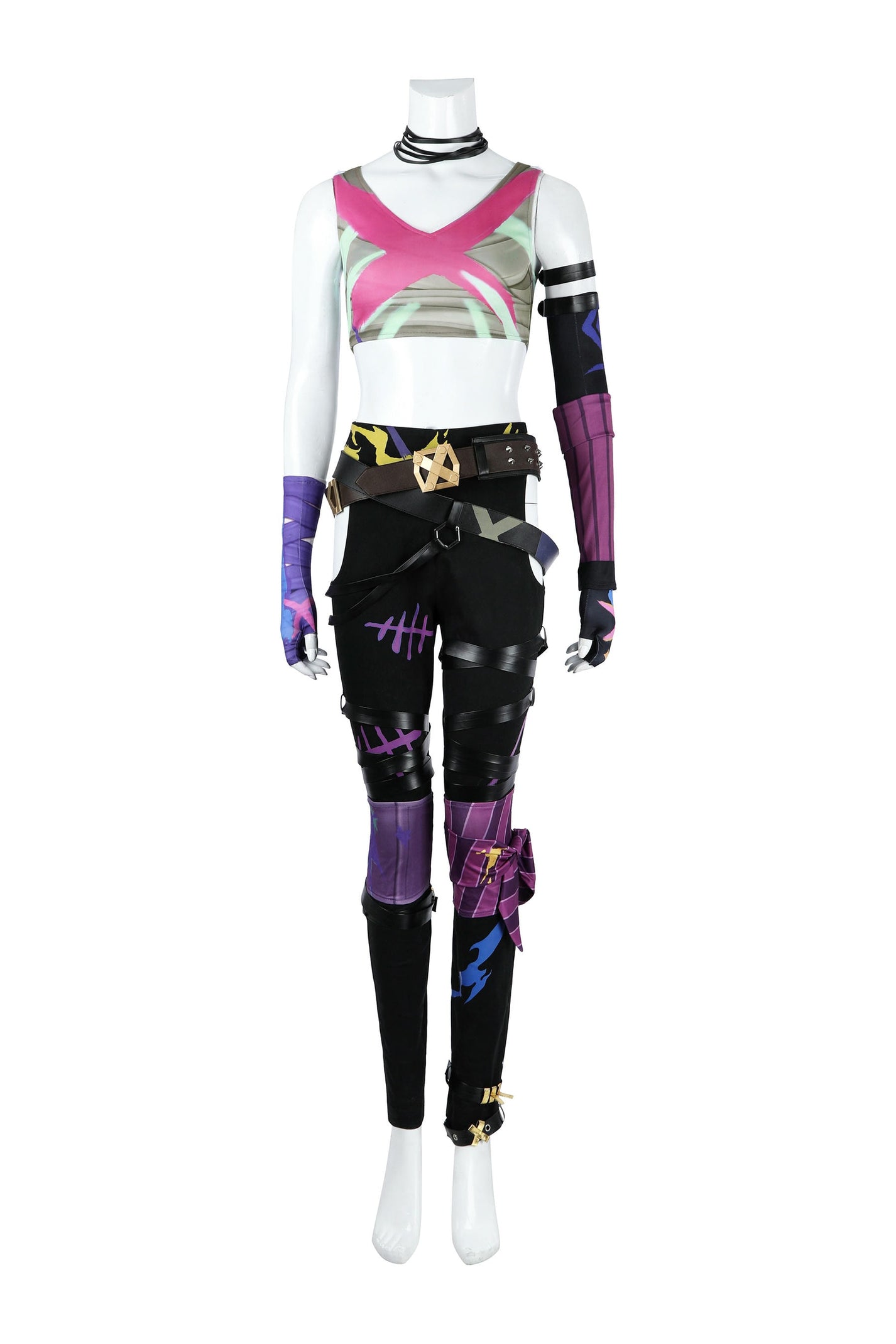 Arcane League of Legends Jinx Cosplay Costume | Gaming Outfit – Ace Cosplay