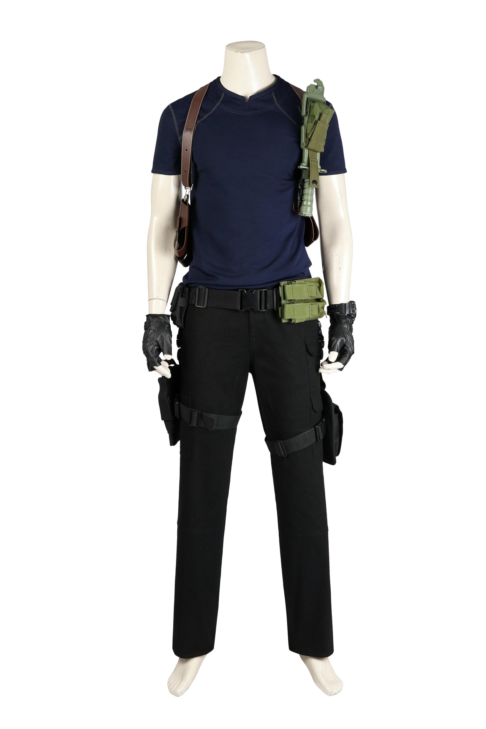Resident Evil 4 Remake Leon S. Kennedy Cosplay Costume | Gaming Outfit ...