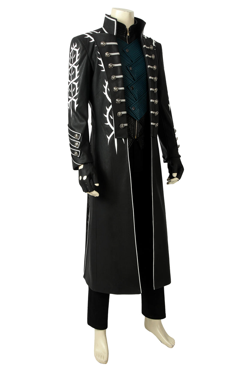 Devil May Cry Vergil Cosplay Costume | Gaming Outfit – Ace Cosplay