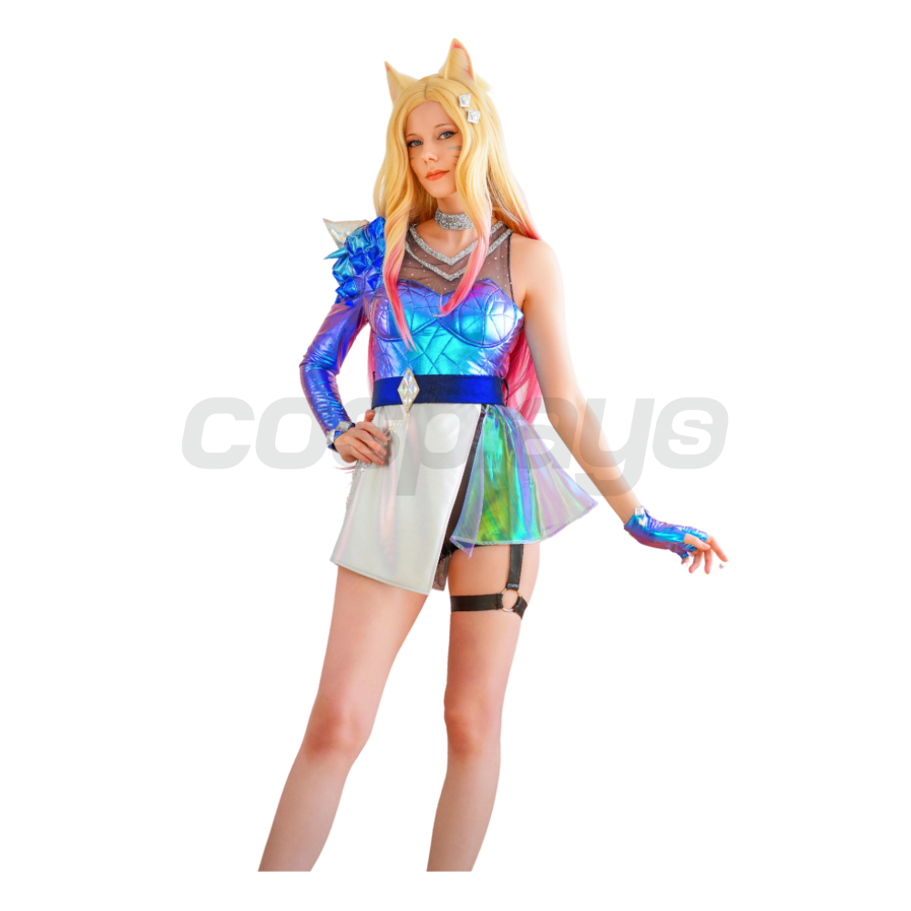 League of Legends KDA Ahri Cosplay Costume | Gaming Outfit – Ace Cosplay