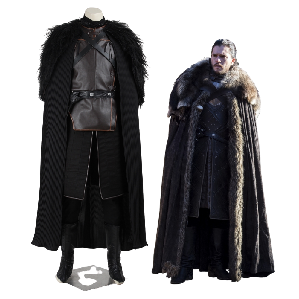 Game of Thrones Jon Snow Cosplay Costume | TV Outfit – Ace Cosplay