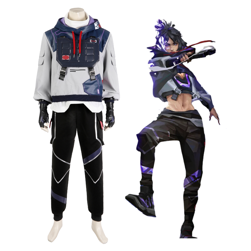 Valorant Agent Iso Cosplay Costume | Gaming Outfit – Ace Cosplay