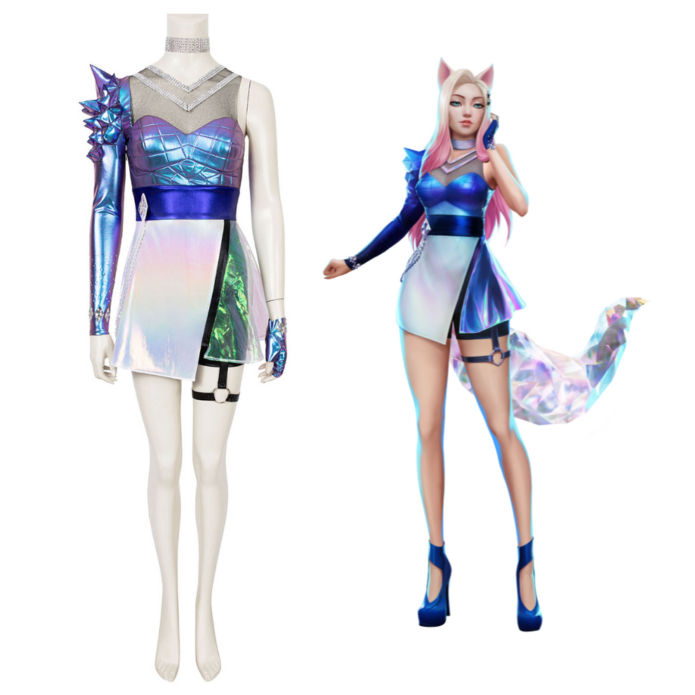 League of Legends KDA Ahri Cosplay Costume | Gaming Outfit – Ace Cosplay