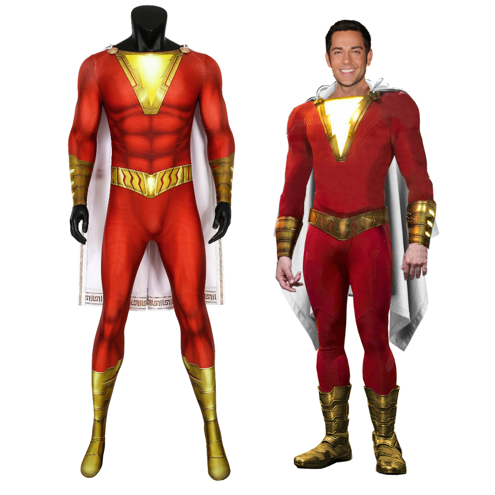 Shazam 2 Billy Batson Cosplay Costume | DC Outfit – Ace Cosplay