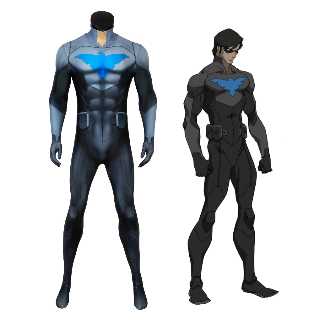 Batman Nightwing Son of Batman Cosplay Costume | DC Outfit – Ace Cosplay