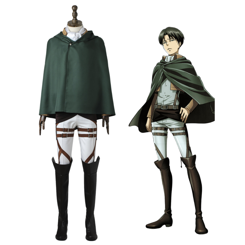 Attack on Titan Levi Ackerman Cosplay Costume | Anime Outfit – Ace Cosplay