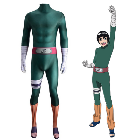 Naruto Rock Lee Cosplay Costume | Anime Outfit – Ace Cosplay
