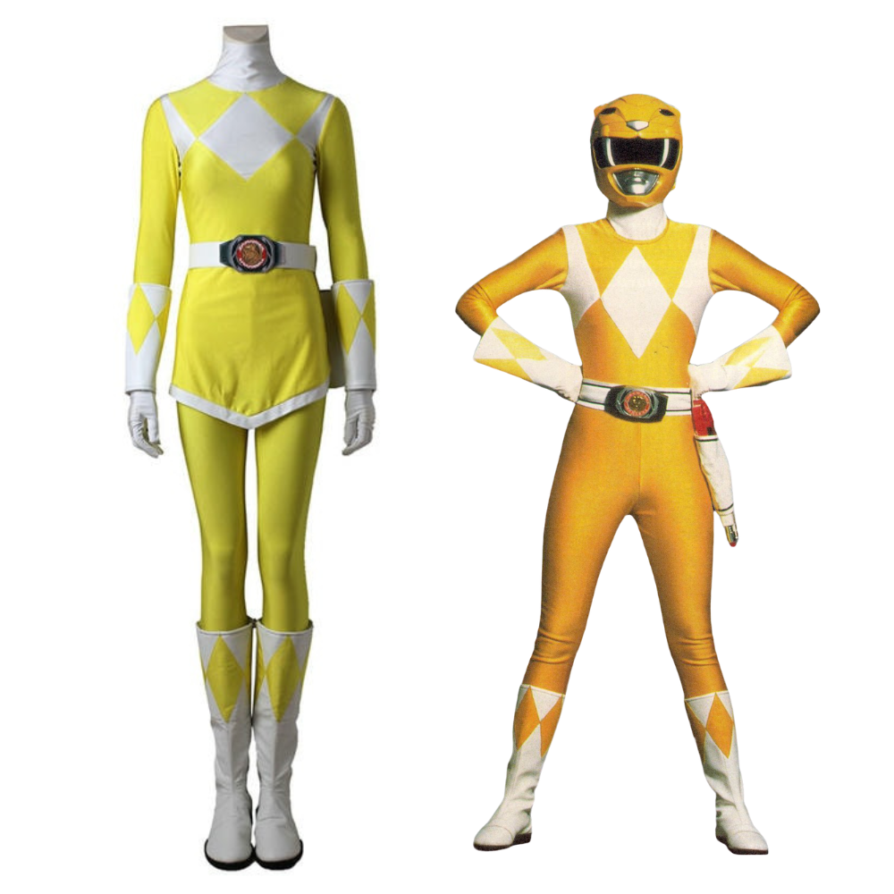 Zyuranger Yellow Female Ranger Cosplay Costume | Superhero Outfit – Ace ...