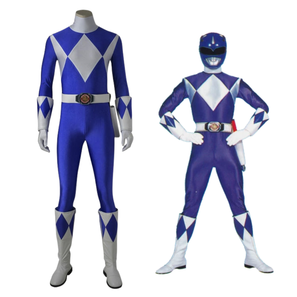 Zyuranger Blue Ranger Cosplay Costume | Superhero Outfit – Ace Cosplay