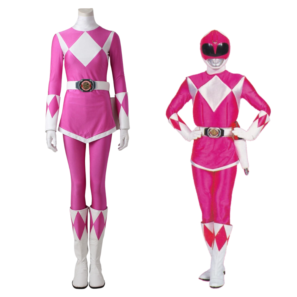 Zyuranger Pink Ranger Cosplay Costume | Superhero Outfit – Ace Cosplay