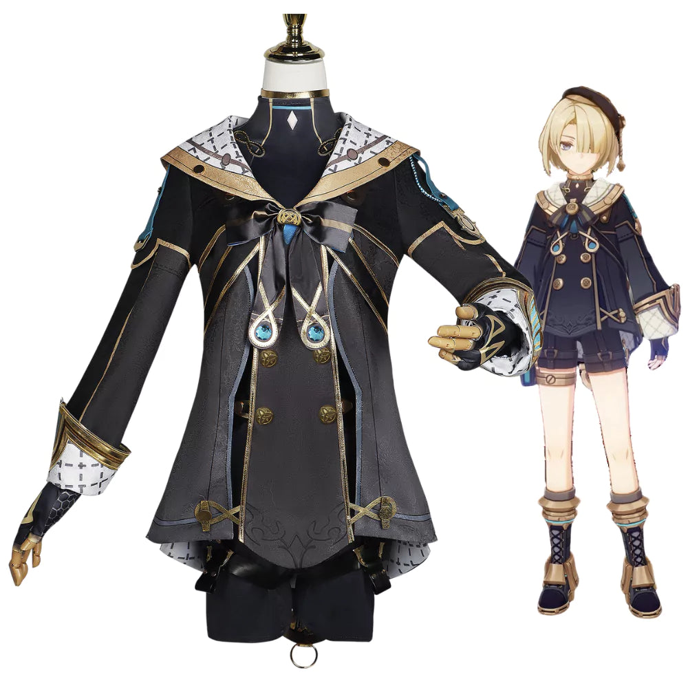 Genshin Impact Freminet Cosplay Costume | Game Outfit – Ace Cosplay