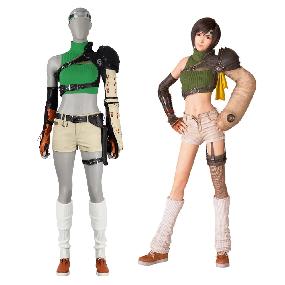 Final Fantasy VII Yuffie Cosplay Costume | Gaming Outfit – Ace Cosplay